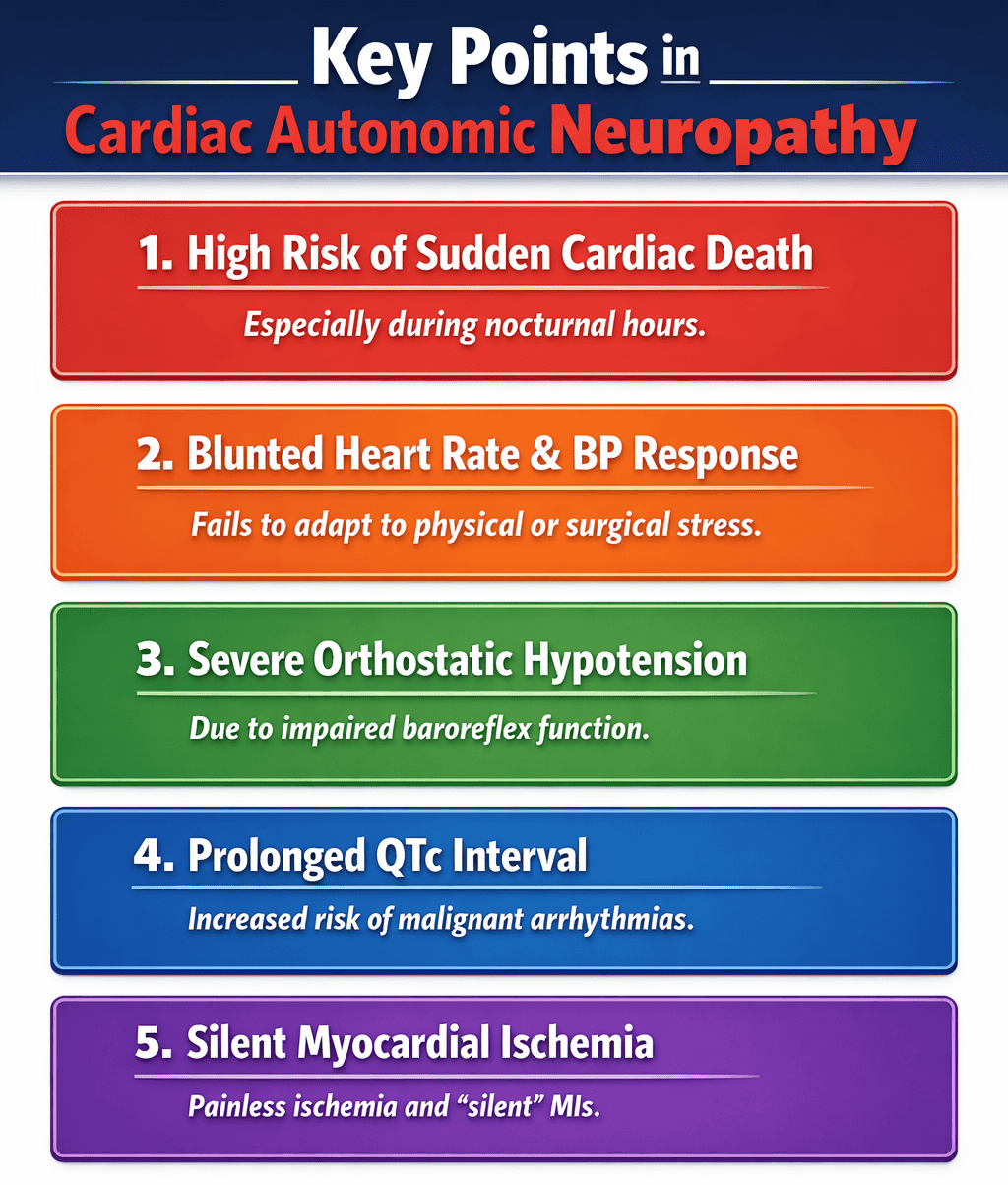 Cardiac Autonomic Neuropathy (1) – Cardiology Question Bank